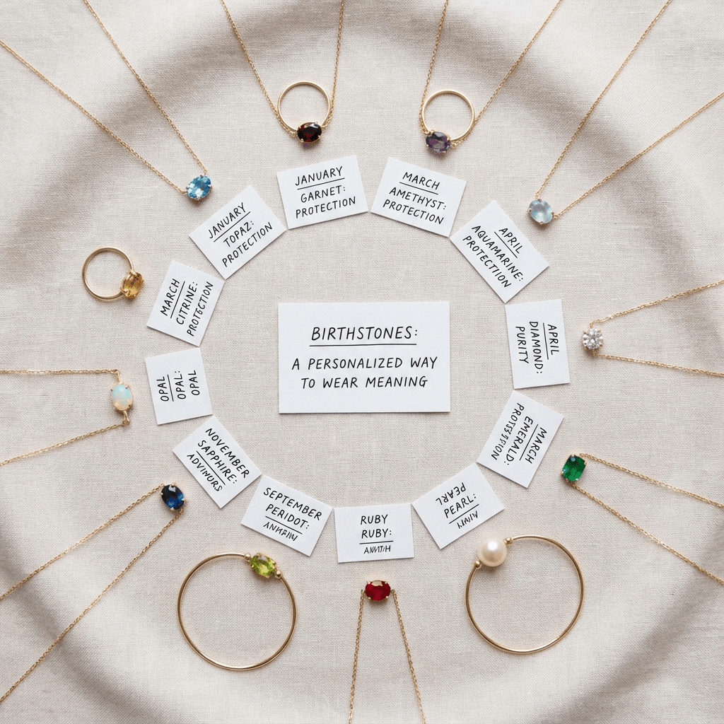 Birthstone Jewelry Guide: Meaning Behind Each Month – Bijoux Luxo