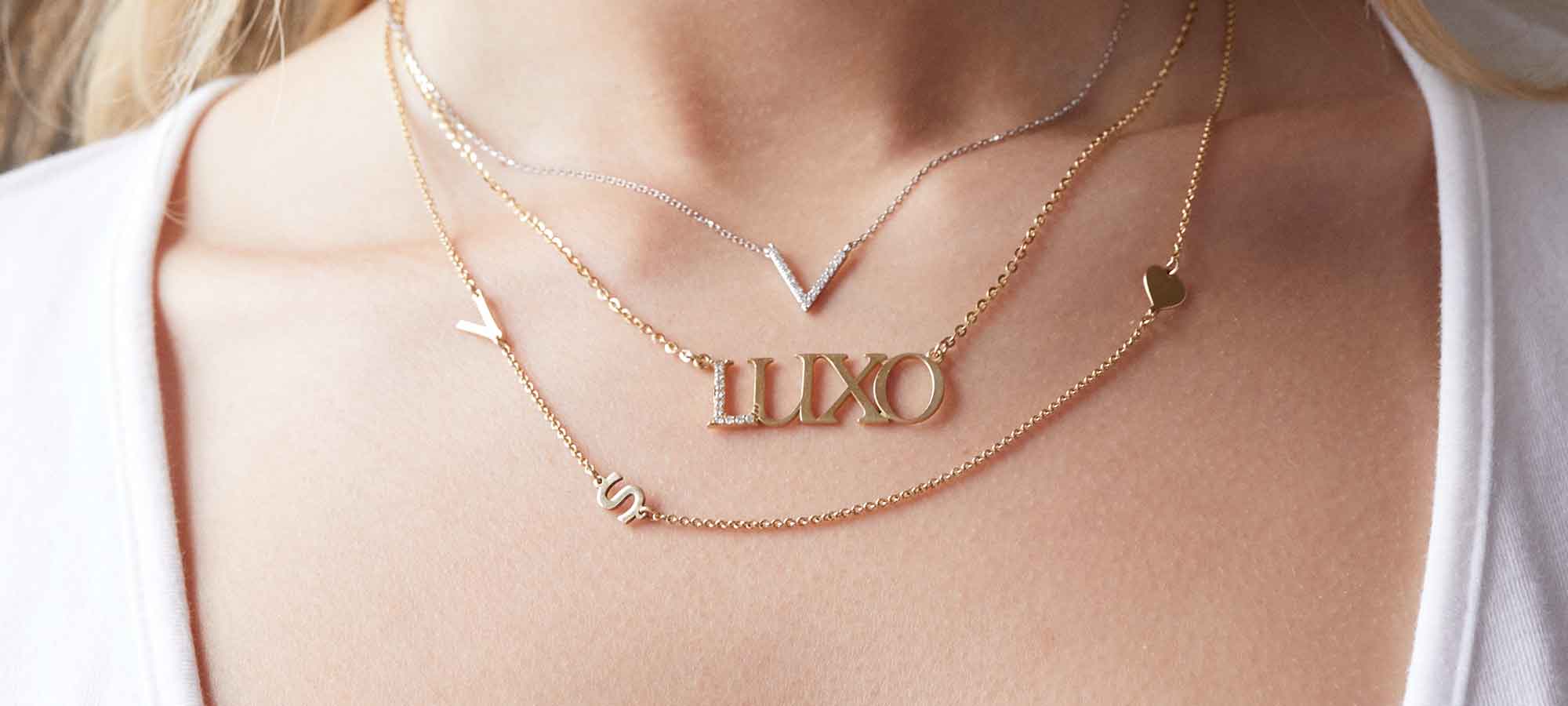 Personalized Necklaces – Bijoux Luxo