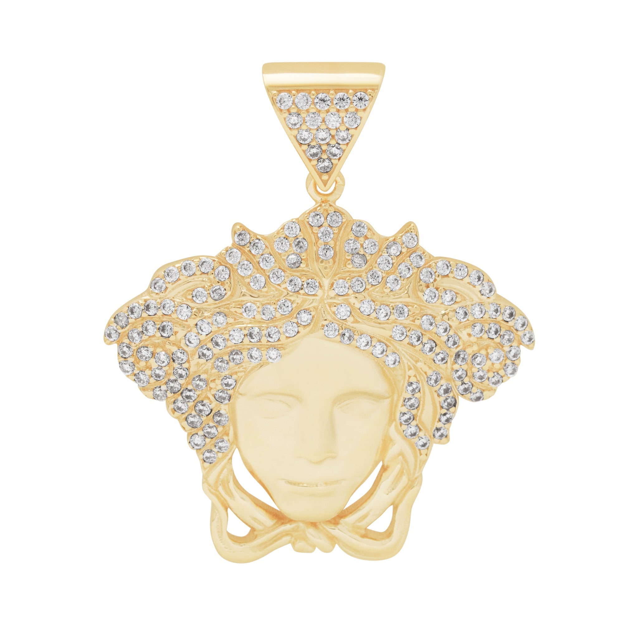 10KT Gold Medusa Pendant – Bijoux Luxo